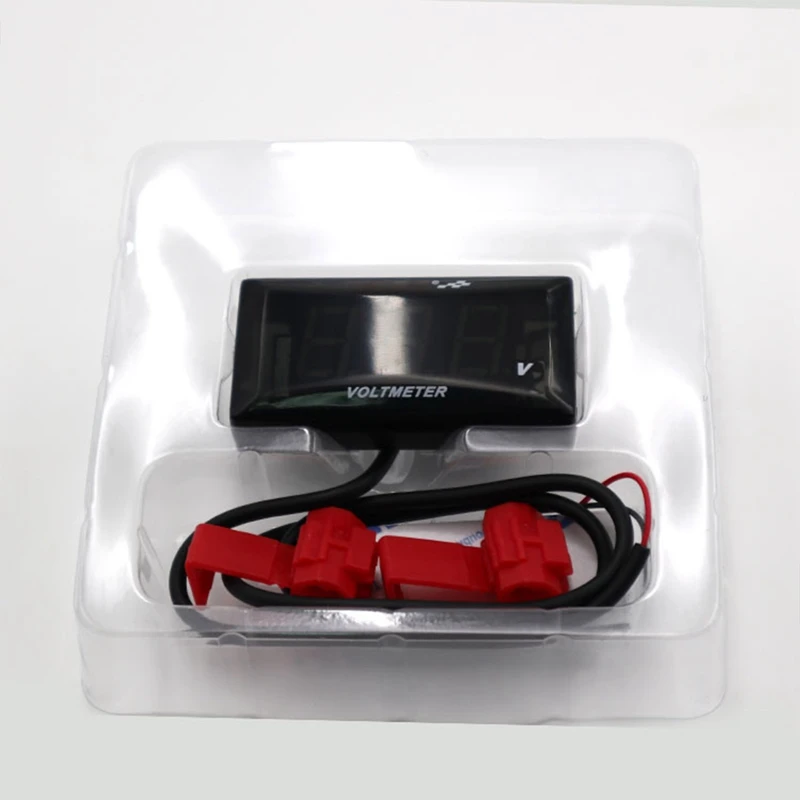 Voltmètre numérique Led multifonction 12V, étanche, panneau de Surface ...