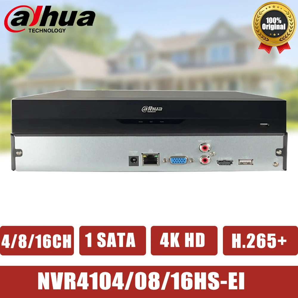 Dahua-4K-1HDD-WizSense-Network-Video-Recorder-NVR4104HS-EI-NVR4108HS-EI ...