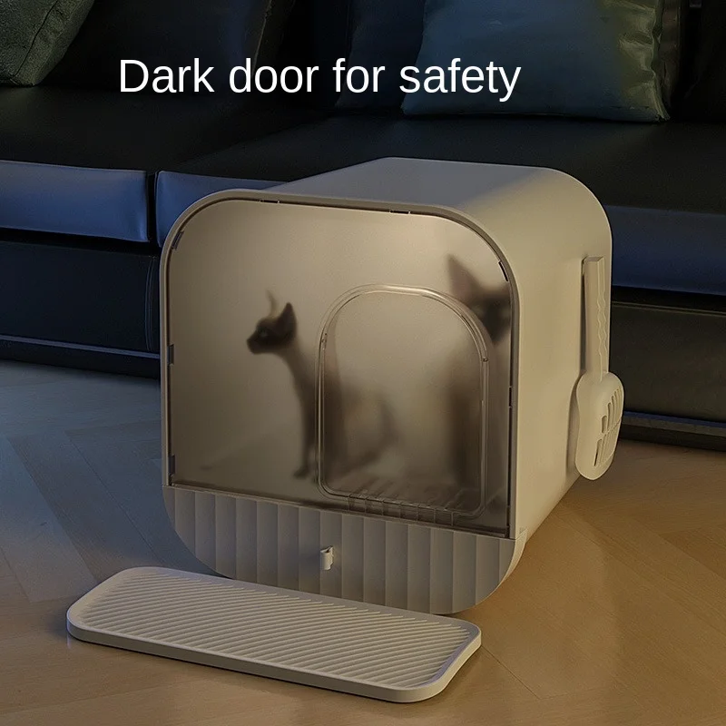 Nieuwe-Lade-Type-Kattenbak-Grote-Capaciteit-Volledig-Gesloten ...