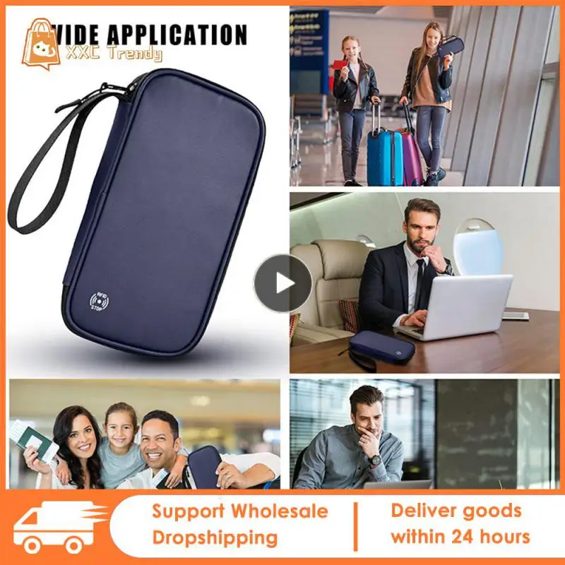 Travel-Wallet-Family-Passport-Holder-Travel-Documents-Organizer-Durable ...