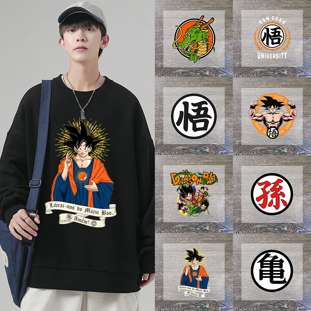 Dragon-Ball-Z-Anime-Goku-Iron-on-Patches-for-Clothing-Cartoon-DIY-T ...