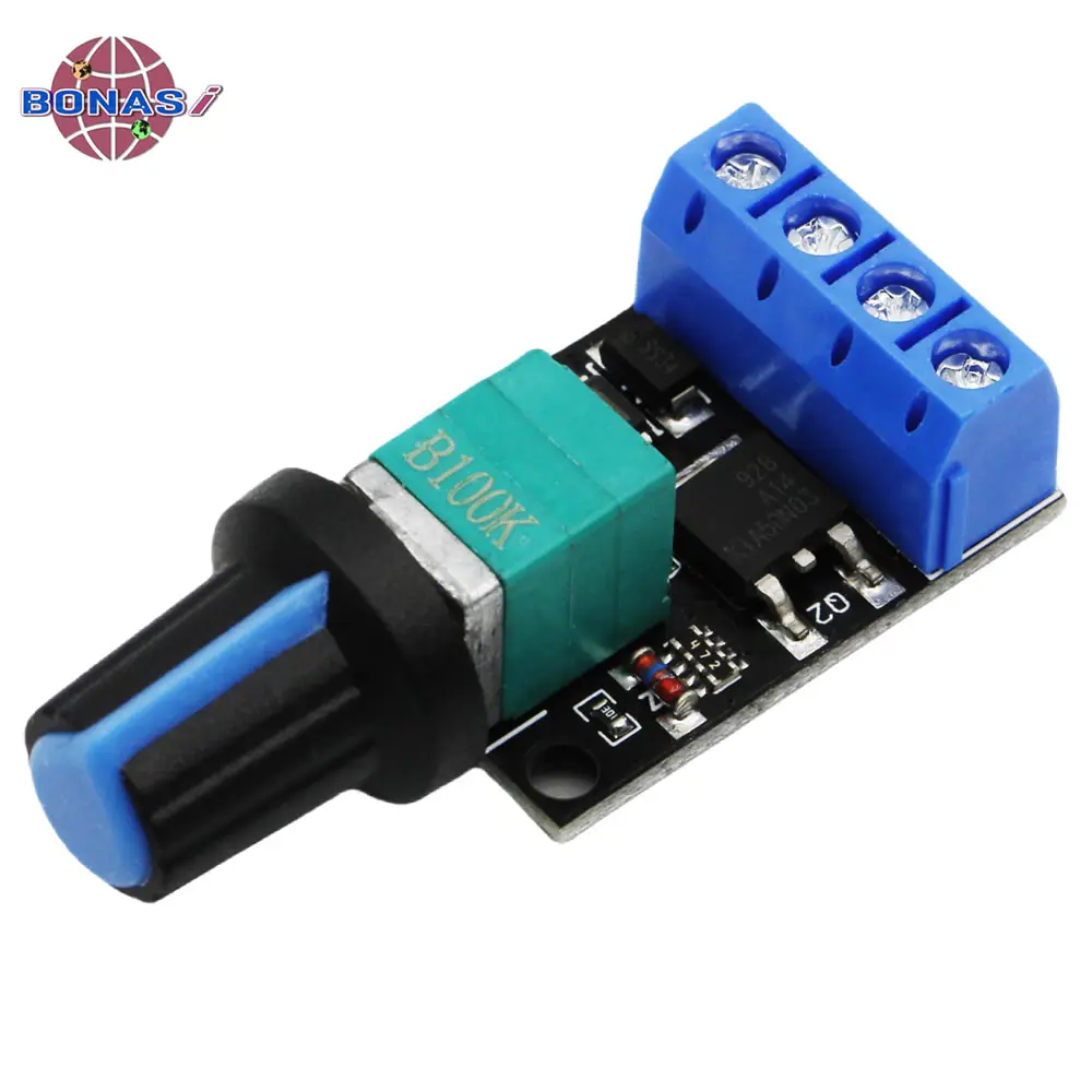 PWM-DC-Motor-Speed-Controller-5V-16V12V-Speed-Control-Switch-10A-Switch ...