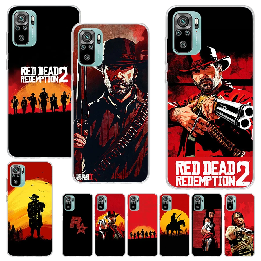 Red-Dead-Redemption-2-Print-Soft-Case-for-Xiaomi-Redmi-Note-12S-11S-12 ...
