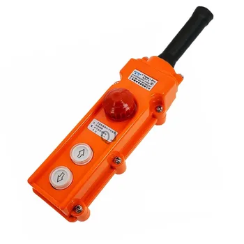 COB Rainproof Up-down Pushbutton Crane Hoist Switch ,Waterproof COB-61H ...