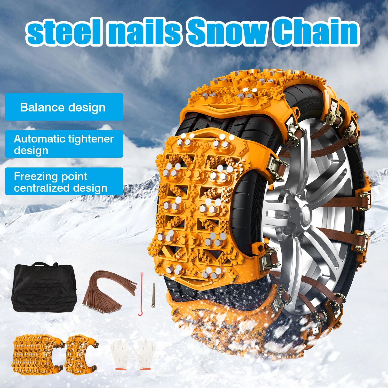 Anti-Snow-Chains-SUV-Widen-and-Thicken-Snow-Chains-6-Pcs-Secure-Driving ...