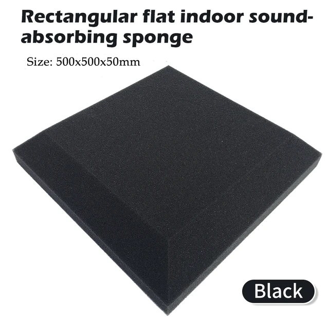 500x500x50mm DIY Studio Acoustic Foam Soundproof Foam Sound Absorption ...