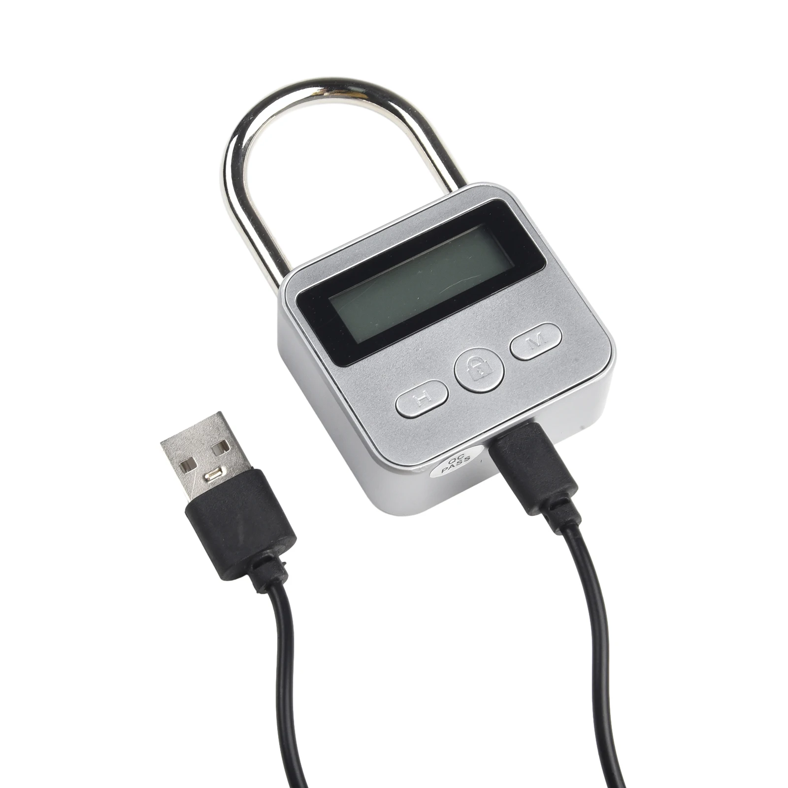 Timing-Padlock-Metal-Timer-Lock-Time-Lock-USB-Rechargeable-Wer ...