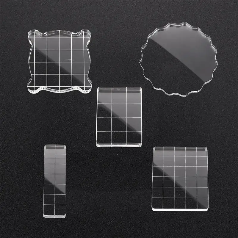 Acrylic-Block-For-Clear-Stamp-Cling-Mounted-Rubber-Stamps-DIY ...