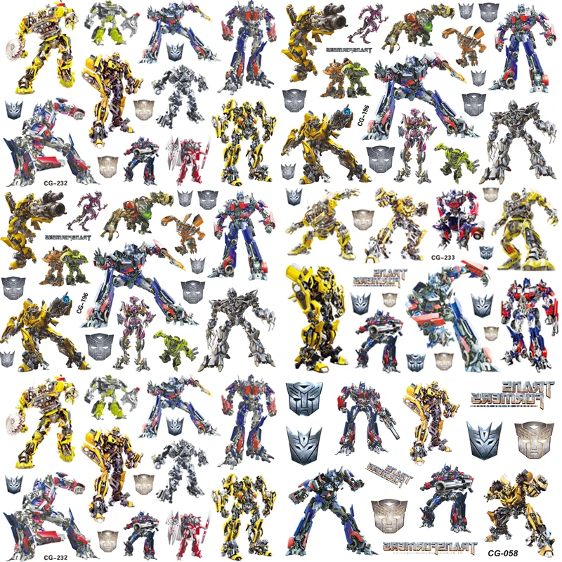 Transformers-Stickers-Car-Sticker-Toys-for-Boys-Party-Decoration ...