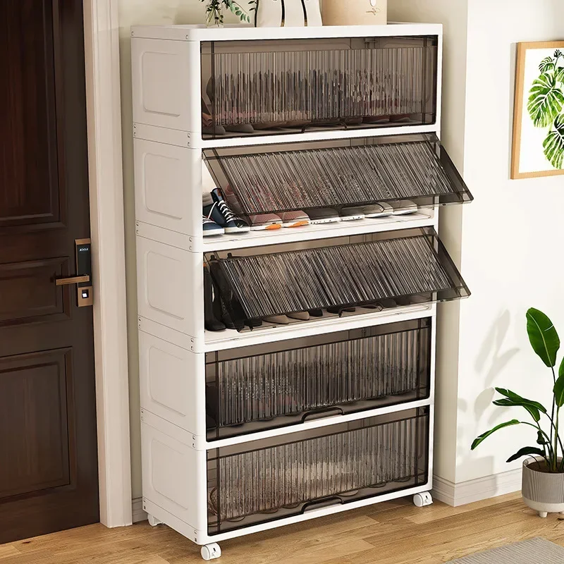 Simple-Flip-top-Shoe-Cupboard-Removable-Storage-Box-Home-Doorway ...