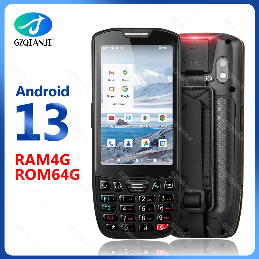 Android-13-Handheld-PDA-1D-2D-Barcode-Scanner-4GB-RAM-PDA-Terminal ...