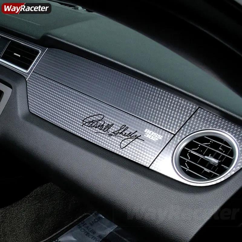 Carroll Shelby Signature Decal