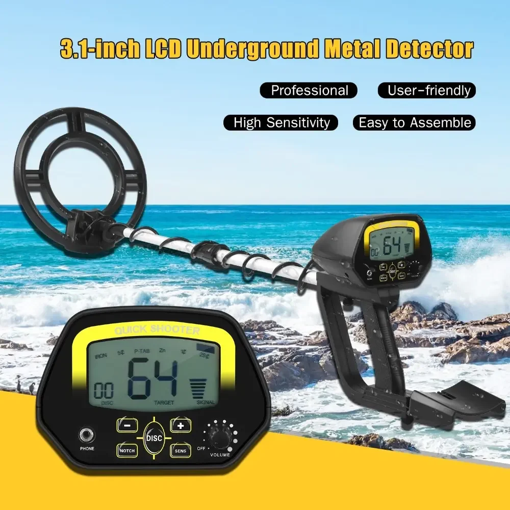 MD-4060 High Sensitivity Metal Detector Professional Underground Gold ...