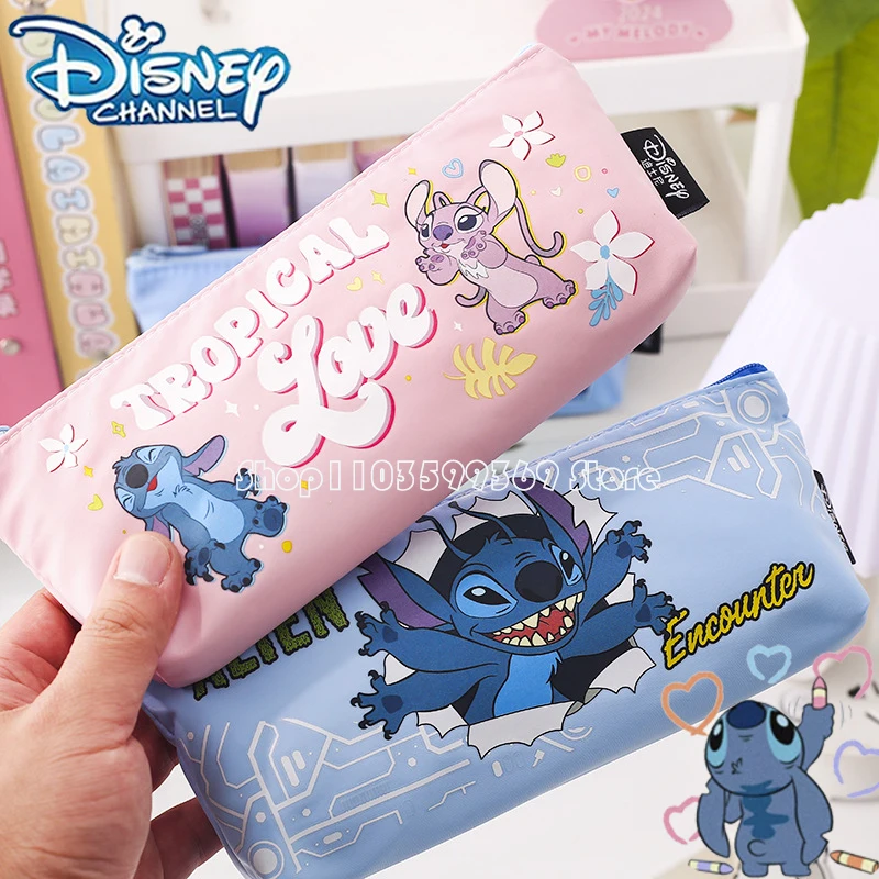 Bolsa-de-l-pices-de-dibujos-animados-de-la-serie-Disney-Stitch-estuche ...