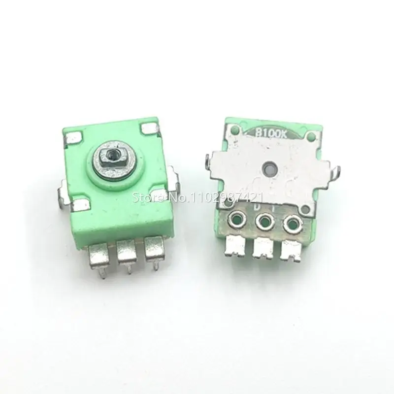 4 Piece DSP Radio Tuning Potentiometer B100K Bend Foot 175 Degrees B104 ...
