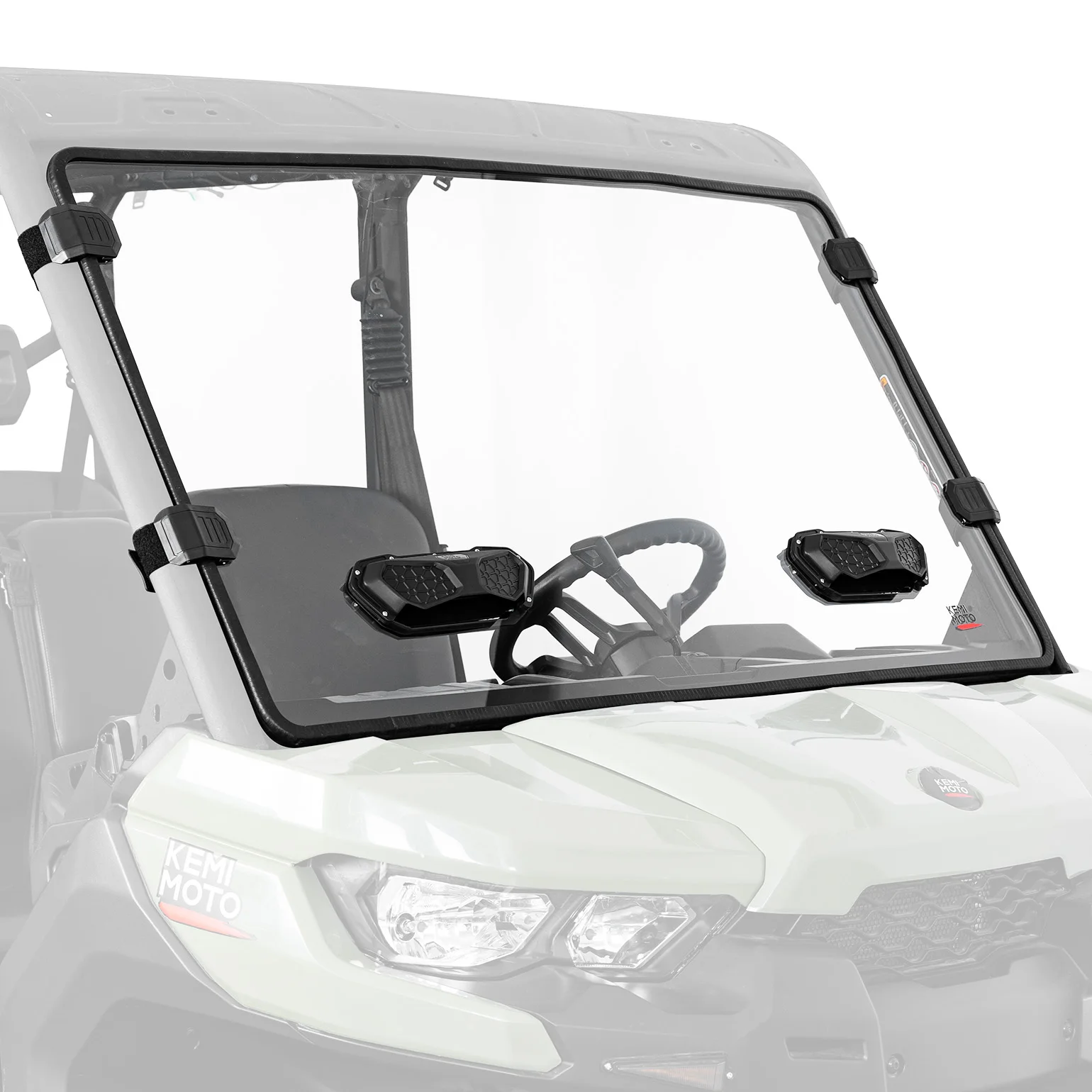 Vented Windshield For Can-Am Defender HD5/HD8/HD10/MAX Front Full ...