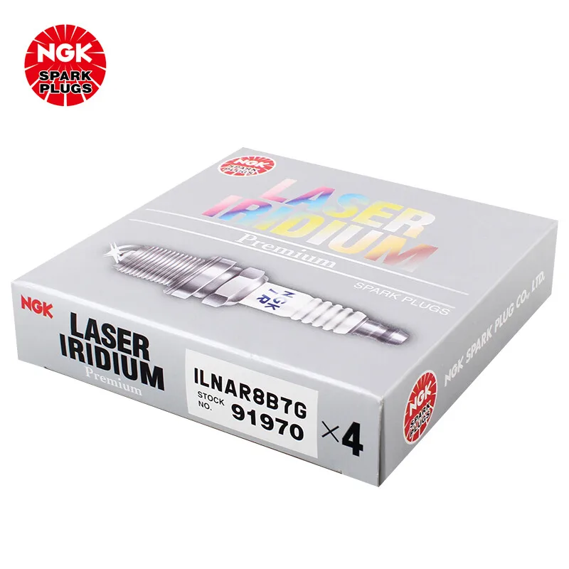 NGK Iridium Platinum Spark plug ILNAR8B7G 91970 is suitable for the ...
