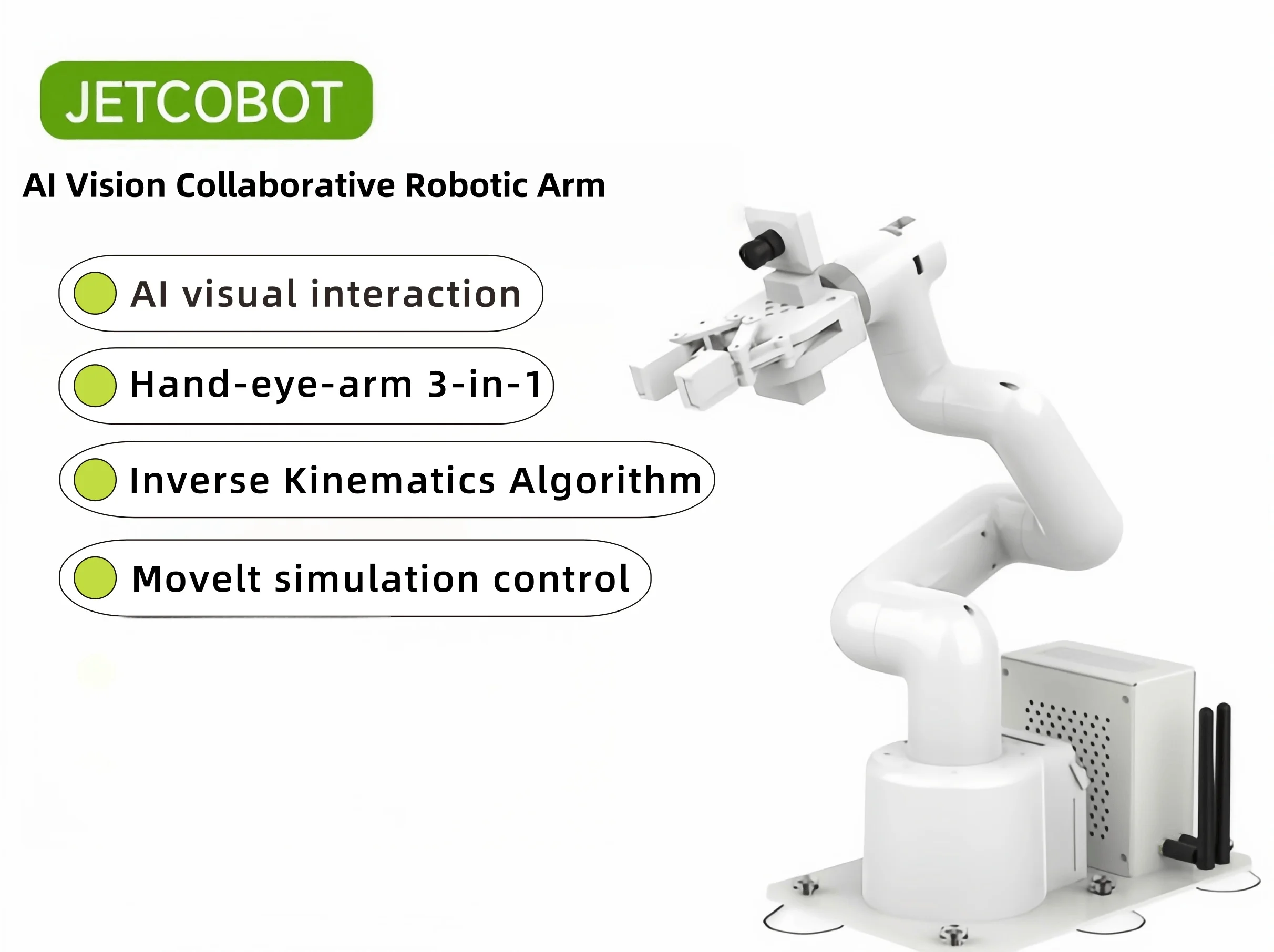 jetson nano robotic arm AI visual recognition ROS robot orin nx ...
