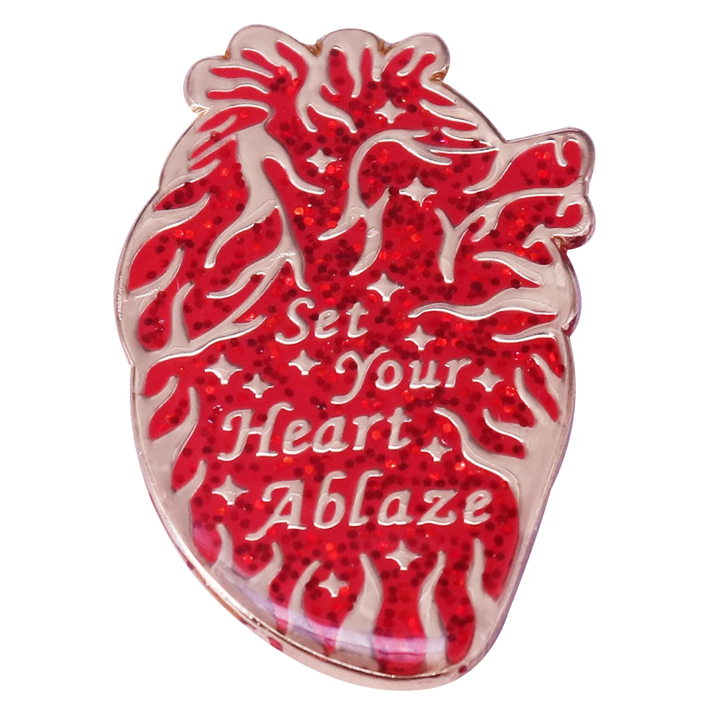 Pin-de-esmalte-brillante-broche-de-coraz-n-ardiente-joyer-a-de-insignia ...