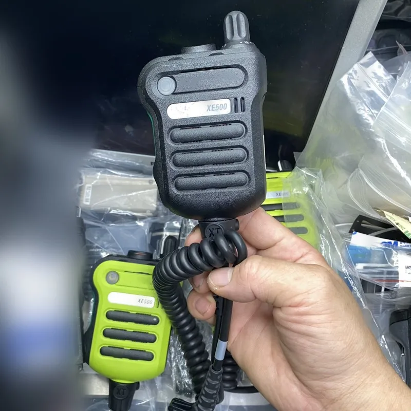 Black PMMN4106 Walkie Talkie REMOTE SPEAKER MICROPHONE With Channel ...