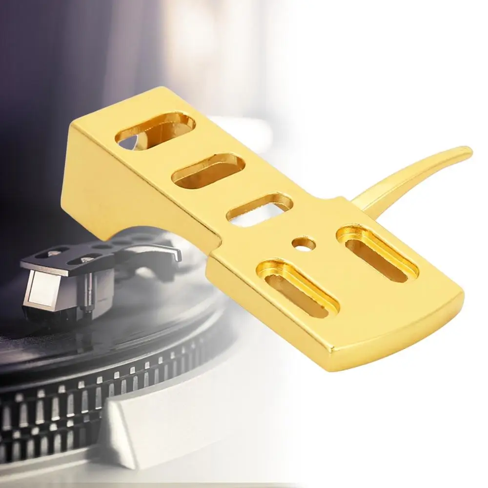 DIY อลูมิเนียมแผ่นเสียง Phonograph ตลับหมึก Phono Headshell เครื่องเล่น ...