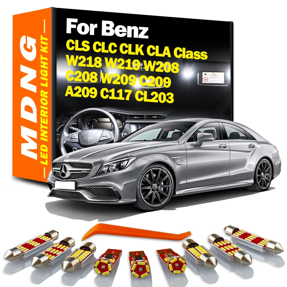 Canbus-LED-Interior-Light-Kit-For-Mercedes-Benz-CLS-CLC-CLK-CLA-Class ...
