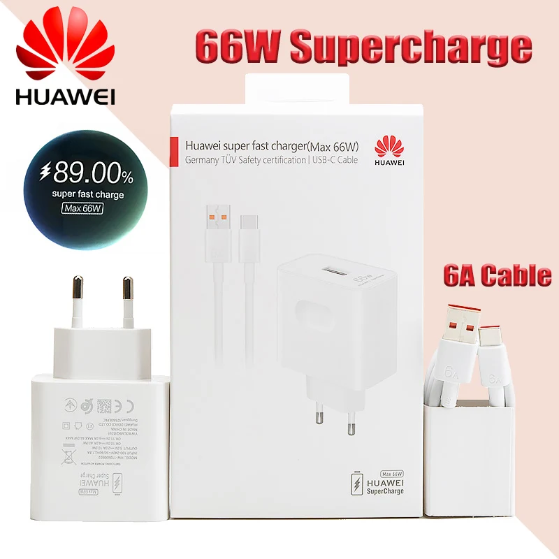 Original-Huawei-66W-SuperCharger-EU-Power-Adapter-Quick-Charger-6A-Type ...