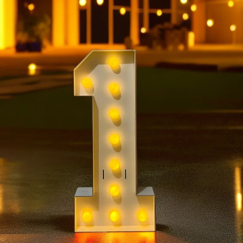 100cm-Giant-Led-Light-Number-Figure-for-Birthday-Party-1st-Anniversary ...