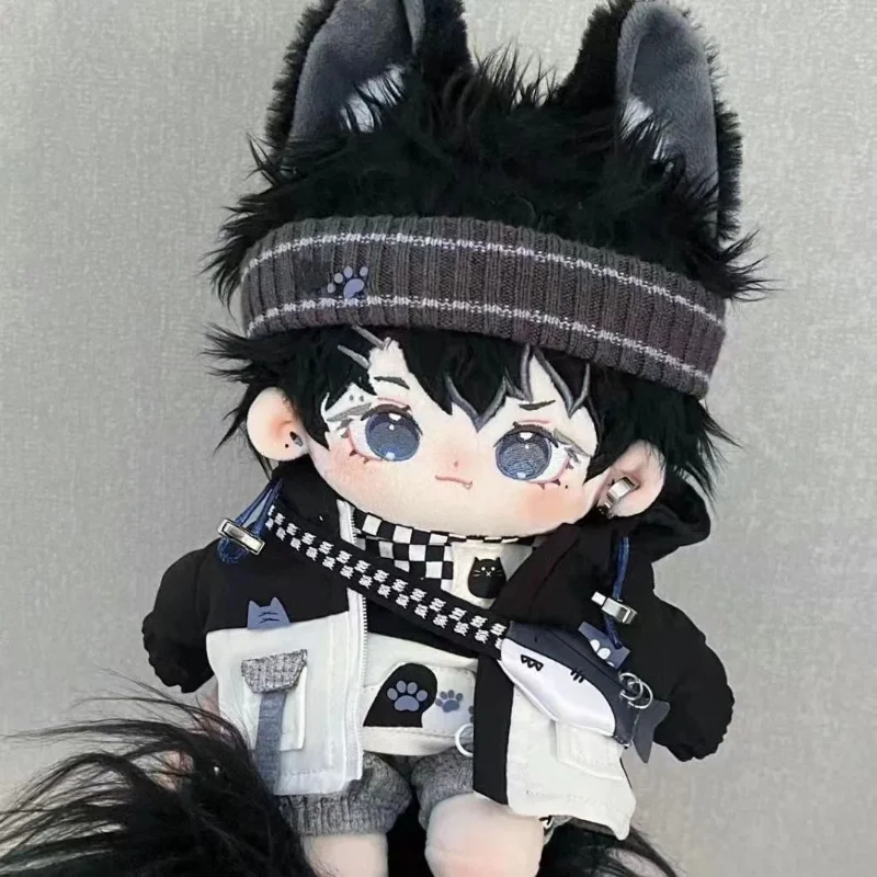 No-attributes-Monster-Wu-Fu-Cute-Plush-20cm-Doll-Stuffed-Dress-Up ...