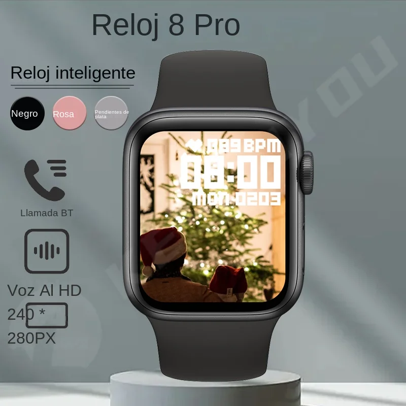 Reloj Inteligente 8 Pro PK i8 Pro Max, Cronógrafo para Hombre y Mujer ...