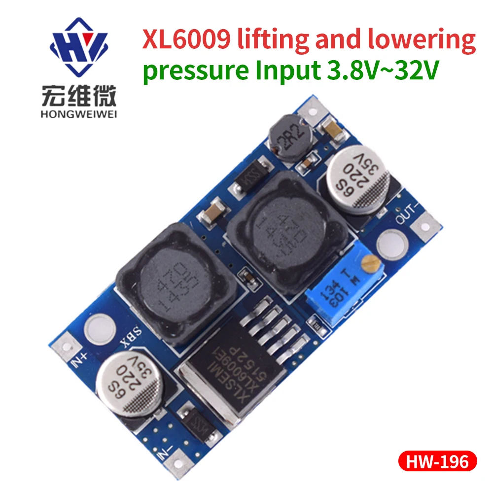 XL6009-DC-DC-Adjustable-Converter-Boost-and-Step-down-Module-Suitable ...