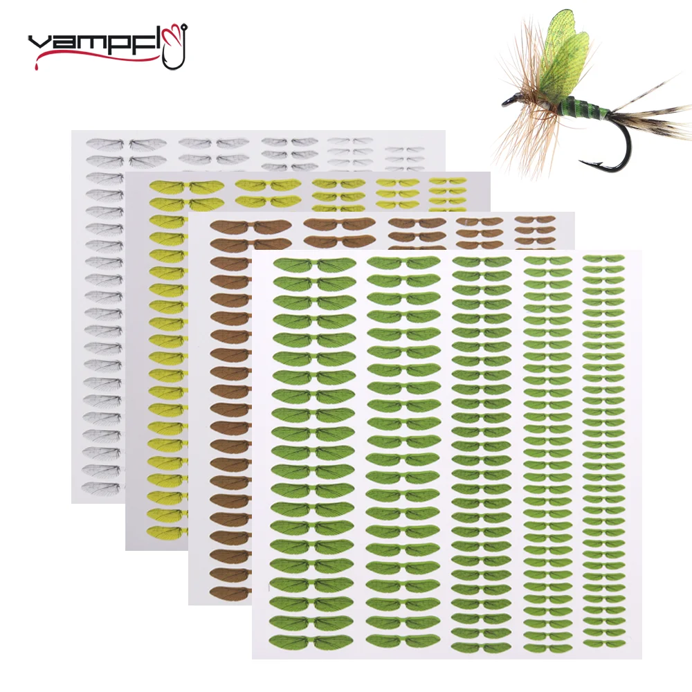 Pre-cut Realistic Fly Wing Fly Tying Insect Wings For Dry Fly Stonefly ...