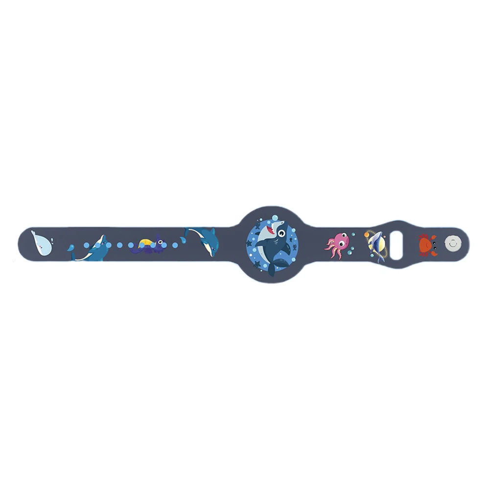 Cartoon-Wristband-Waterproof-Silicone-Kids-Watch-Band-for-AirTag ...