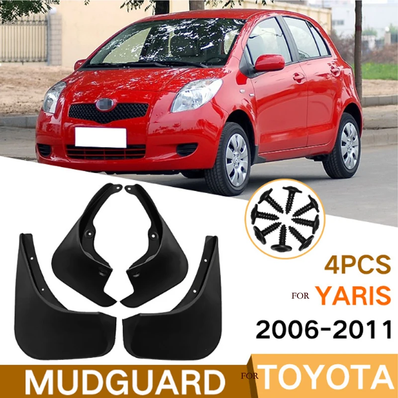 For-Toyota-Yaris-Vitz-XP90-2006-2007-2008-2009-2010-2011-Mudguards ...