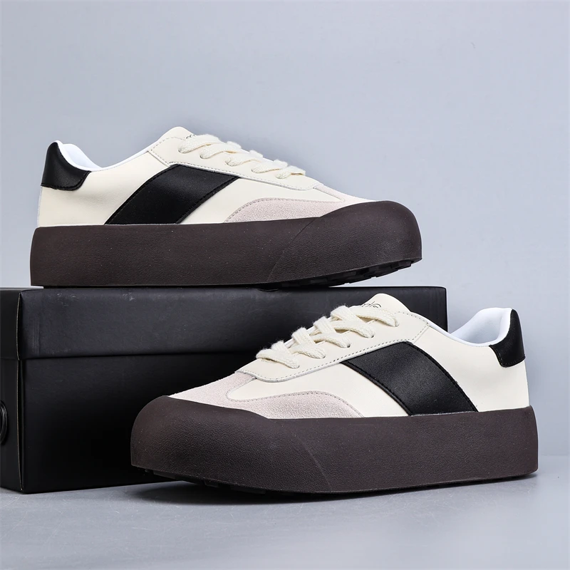 Puff-shoes-for-men-and-women-2024-new-niche-casual-shoes-round-toe ...