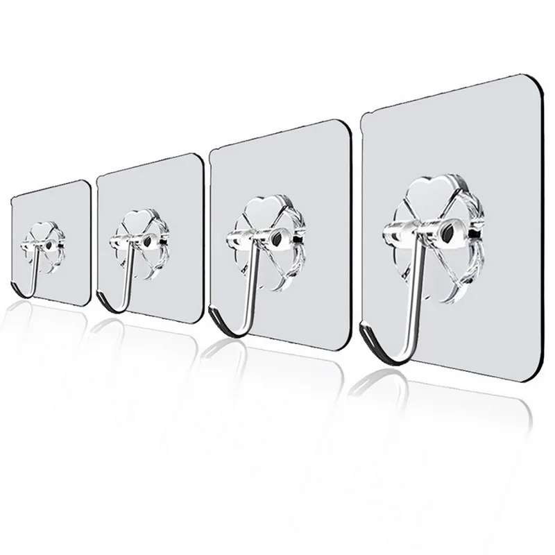 10pcs-Strong-Adhesive-Seamless-Sticky-Wall-Hook-Nail-Mounting-Rack ...