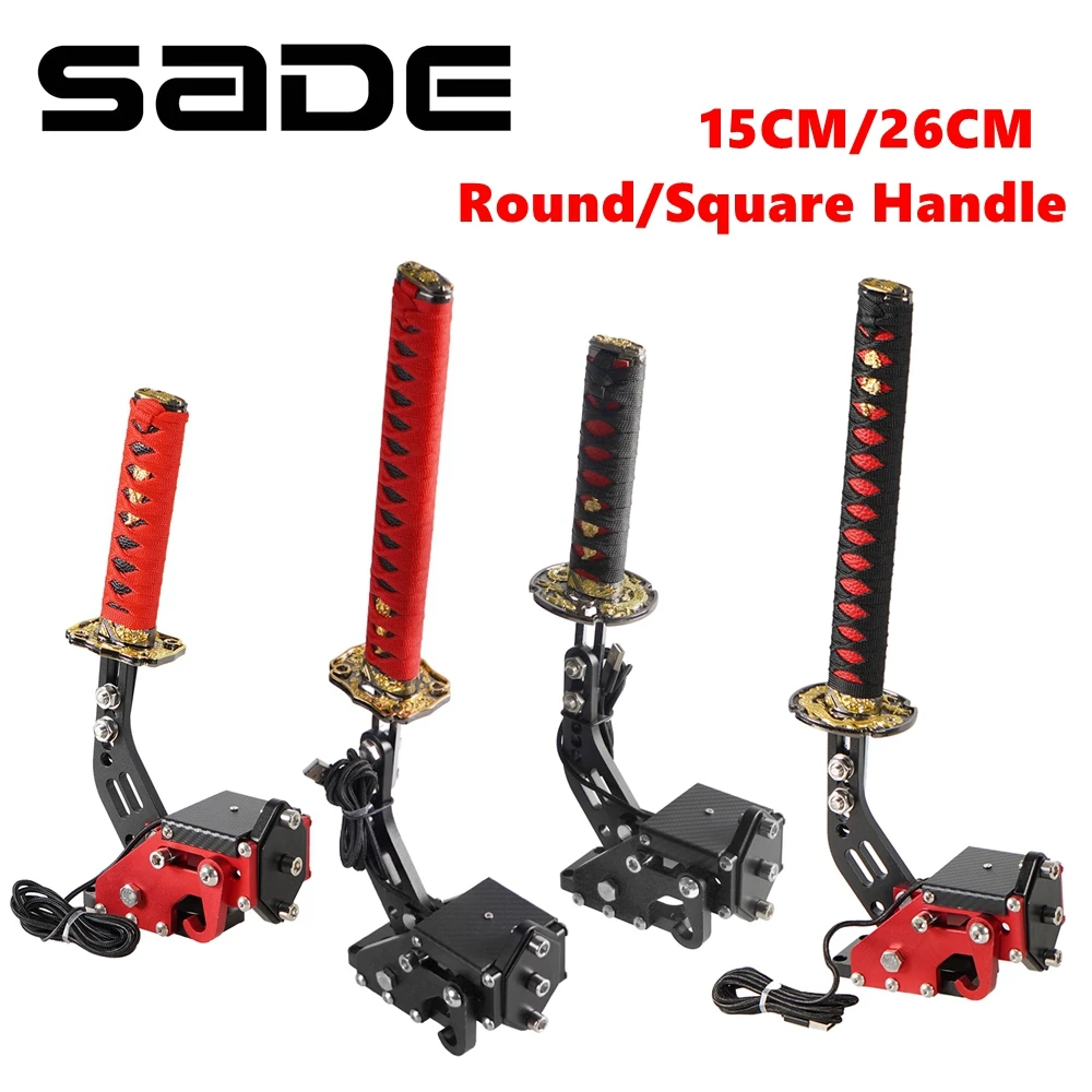 15CM-26CM-USB-Katana-Handbrake-Samurai-Sword-Hand-Brake-Square-Round ...
