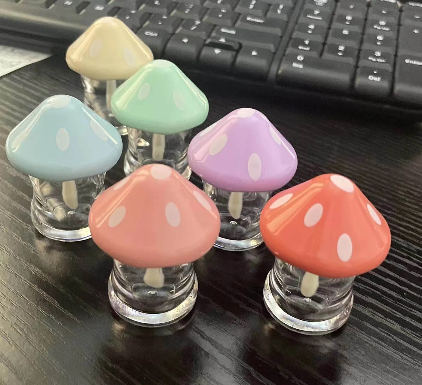 Mushroom-Shape-Empty-Transparent-Lipgloss-Packing-Containers-Cosmetic ...