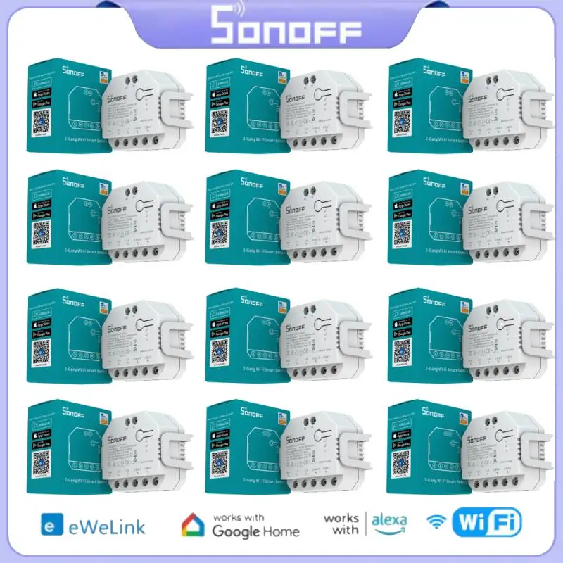 1-10PCS-SONOFF-DUAL-R3-DUAL-R3-Lite-WiFi-MINI-Switch-With-Power ...