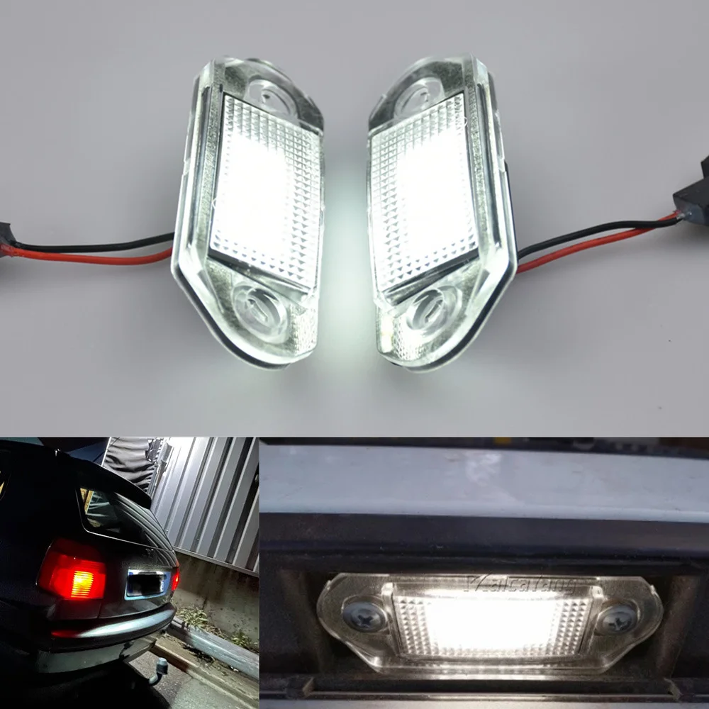 Canbus-Led-License-Plate-Lights-Lamp-Car-Accessories-For-VW-Golf-III-3 ...