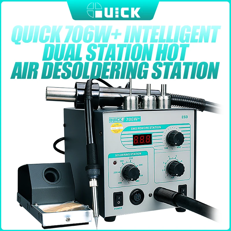 QUICK-706W-pistola-de-aire-caliente-con-pantalla-Digital-soldador ...