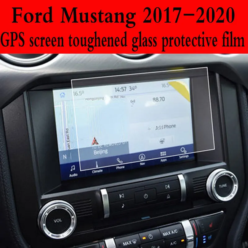 For-Ford-Mustang-interior-GPS-navigation-screen-2017-2018-2019-2020 ...