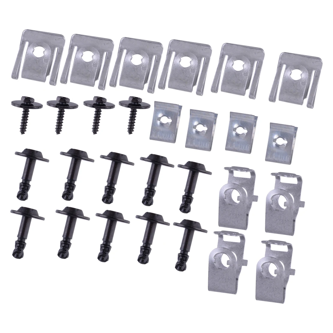 1-Set-Mixed-Engine-Undertray-Under-Cover-Clips-Fitting-Fastener-Kit-fit ...