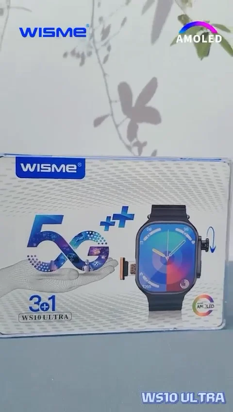 WS10 Watch Super Amoled Curved Display Watch 8GB RAM 128 GB ROM Android 5G & 4G Smartwatch With ...