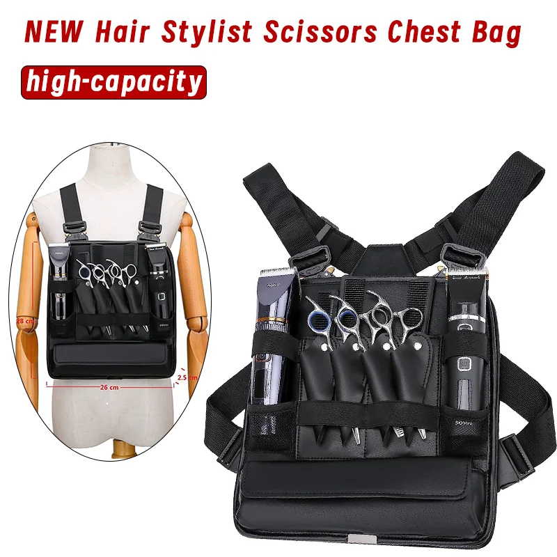 NEWEST-Leather-Fashionable-Functional-Chest-Rigs-Bag-Hair-Stylist ...