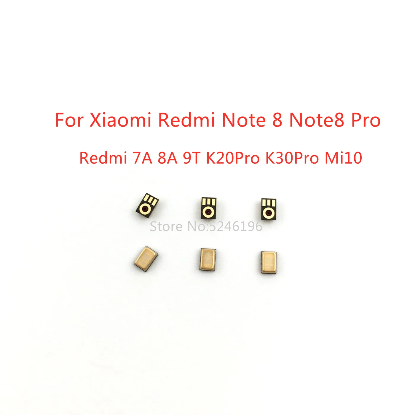 10-100pcs-Microphone-Inner-MIC-Receiver-Speaker-For-Xiaomi-Redmi-Note-8 ...