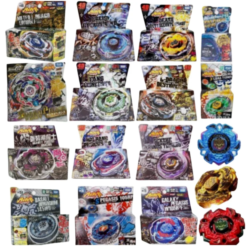TAKARA TOMY-Juego de Beyblade 4D de lucha de metal, BB-108, BB-88, BB ...