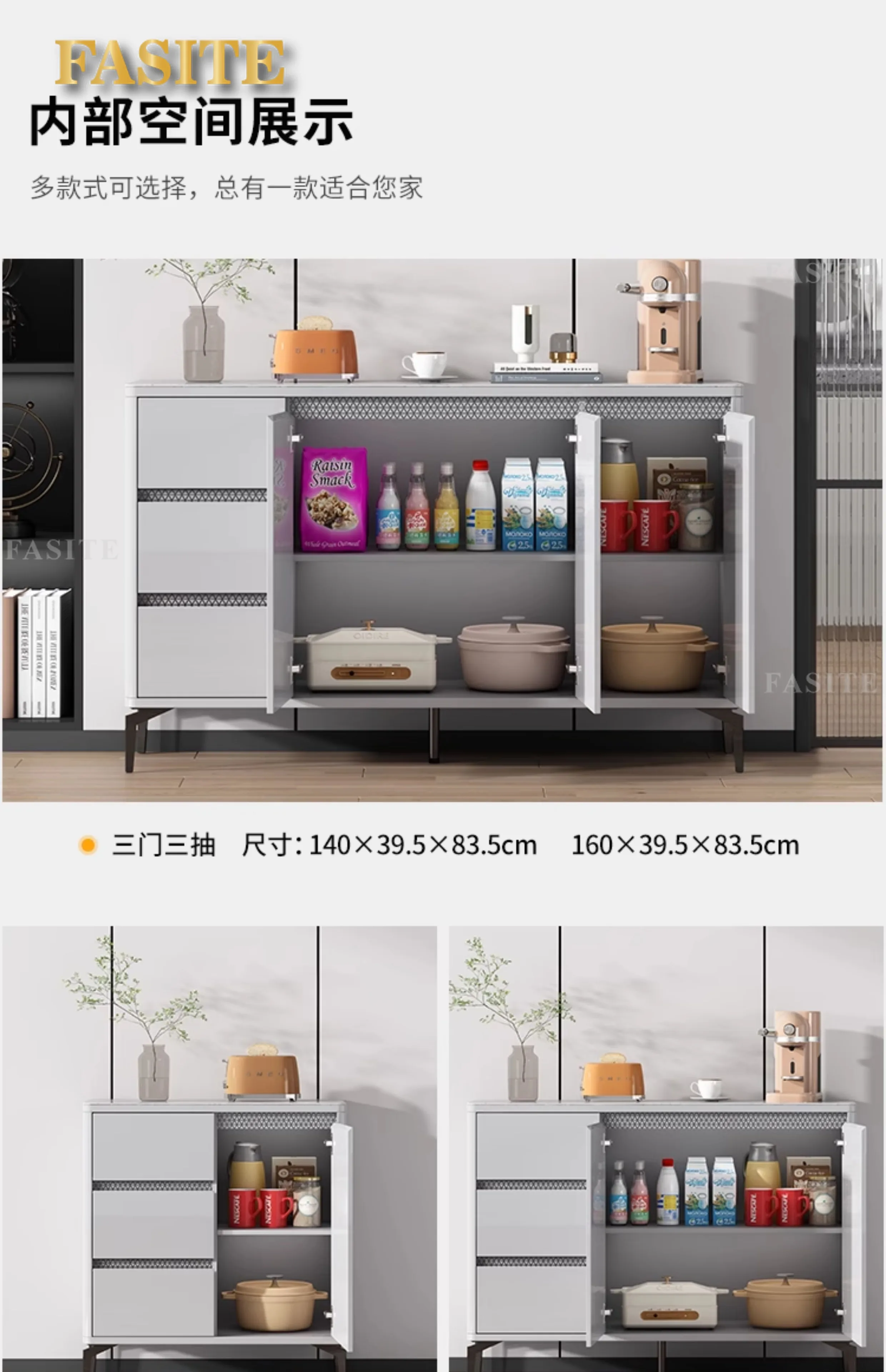 Tủ bếp nhẹ sang trọng, Tủ phòng khách đơn giản hiện đại, Tủ đựng đồ, Tủ ...