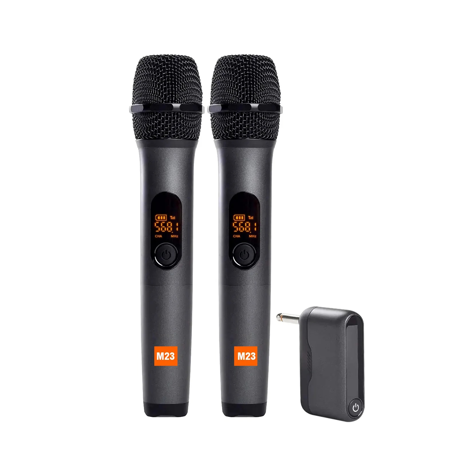 Wireless-Microphone-M23-UHF-Recording-Universal-Karaoke-Mic-With ...
