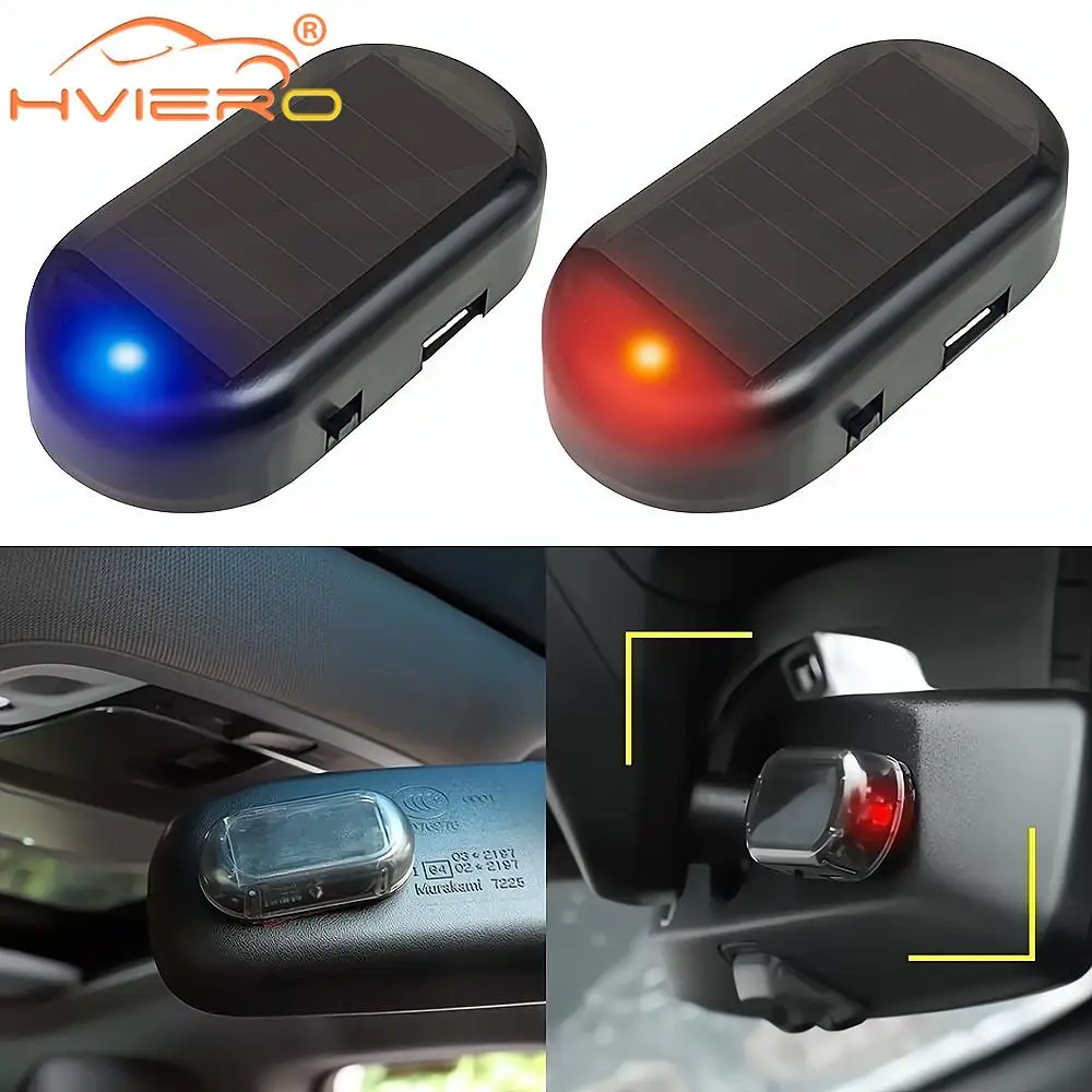 Car-Solar-Powered-Security-Dummy-Truck-Alarm-Wireless-Warning-Anti ...
